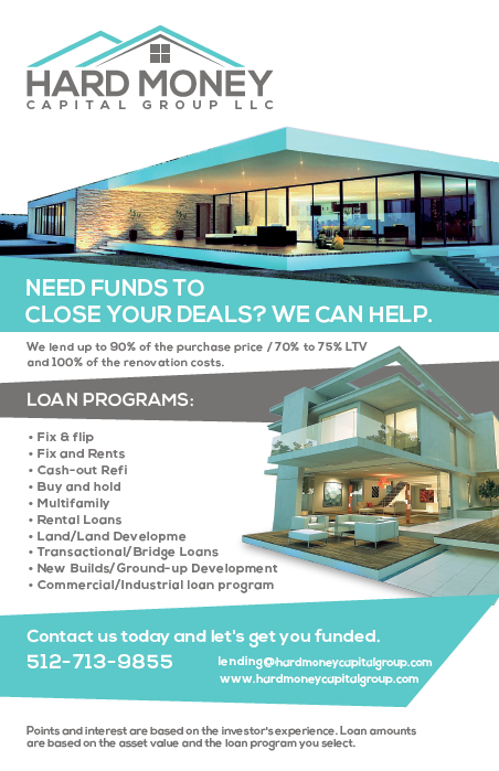 HML Video / Flyers - Hard Money Capital Group